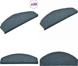 vidaXL vidaXL Stufenmatten 30 Stk. Dunkelgr&uuml;n 65x24x4 cm