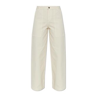 Moncler Weite Hosen - - Trousers - Damen - Beige - 2XS