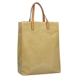 Louis Vuitton Pre-owned Cuir sacs-louis-vuitton - Femme - Pre-owned - Beige - Taille: ONE Size