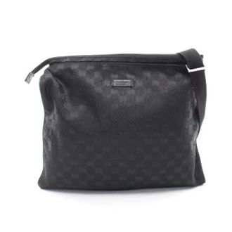 Gucci Pre-owned GG Canvas Leder Umh&auml;ngetasche - - Pre-owned - Damen - Schwarzk - ONE SIZE