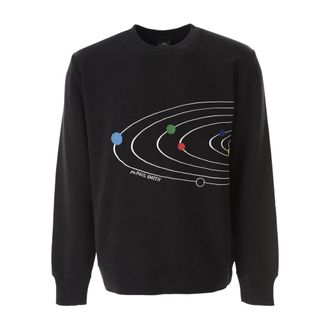 Paul Smith Solar System Sweatshirt - - Sweatshirts & Hoodies - Herren - Schwarzk - S