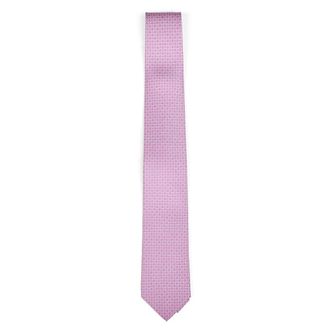Ferragamo Silk Tie - - Accessories - Herren - Rosa - ONE SIZE