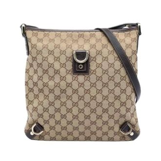 Gucci Pre-owned Abbey Crossbody Bag - Femme - Pre-owned - Beige - Taille: ONE Size