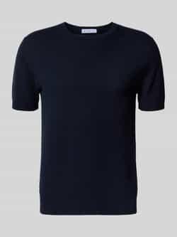 Manuel Ritz Strickshirt mit Rundhalsausschnitt