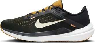 Nike Nike Herren Air Winflo 10 Laufschuhe, Black/Olive Aura-Bronzine-Amber Brown, 40 EU