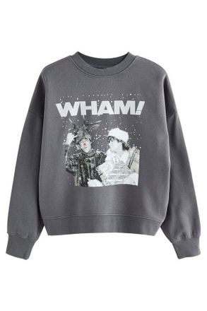 Next Sweater Lizenziertes, weihnachtliches Sweatshirt, Wham (1-tlg)