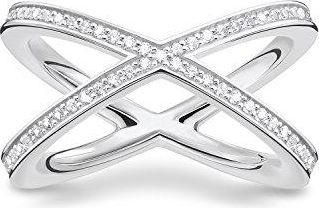 Thomas Sabo Bague - Argent Sterling 925 - 54 - TR2138-051-14-54