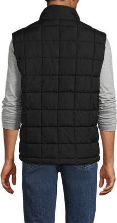Lands End Steppweste FeatherFree, Herren, Gr&ouml;&szlig;e:44-46 regular, Schwarz, by Lands End