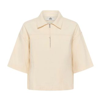 Karen by Simonsen Ermine Shirt - - Blouses & Shirts - Damen - Beige - XS