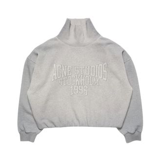 Acne Studios Damen, Sweatshirts & Hoodies, Grau, SGr&ouml;&szlig;e