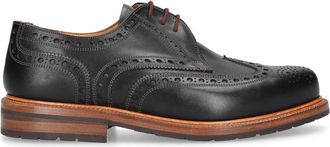 Heinrich Dinkelacker Schn&uuml;rer Janosh K Full-Brogue FC - Gr. 40,5 (EU) - in Schwarz