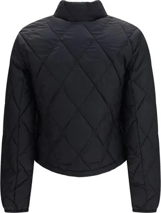 Burberry Womens Black Polyamide Full-Length Jacket Clothing