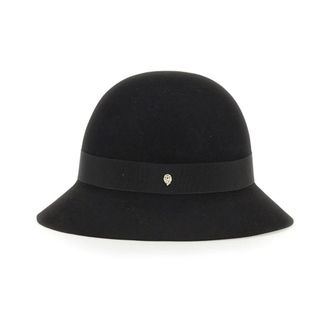 Helen Kaminski Femme, Accessoires, Noir, Taille: M Chapeau Cloche en Laine M&eacute;rinos