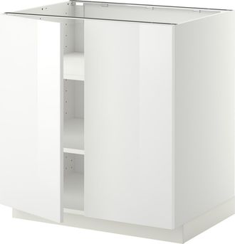 IKEA METOD Unterschrank m Böden/2Türen