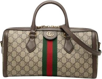 Gucci Sac bandouli&egrave;re vintage Pre-owned - Femme - Pre-owned - Beige - Taille: ONE Size