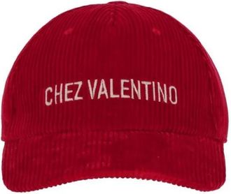 Valentino Garavani Caps & M&uuml;tzen - Chez Baseball Cap - Red - Gr. 58 - in Rot - f&uuml;r Damen