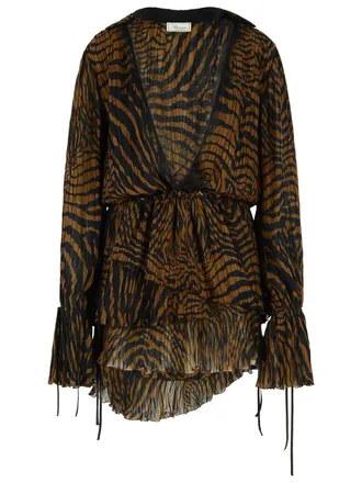 Blumarine Robe Blumarine en viscose marron