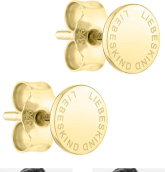 Liebeskind Liebeskind Berlin Ohrringe - 375/ooo Gold Ohrringe - Gr. unisize - in Quarz - für Damen