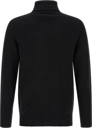 Maryya Cashmere-Wool Turtleneck Sweater - Black