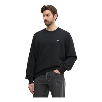 GANT Shield Rundhals-Sweatshirt - - Sweatshirts & Hoodies - Herren - Schwarzk - 2XL