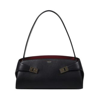 Ferragamo Hug Soft Bicolor Bag - - Bags - Damen - Schwarzk - ONE SIZE
