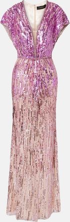 Jenny Packham Robe Dusk mit Pailletten