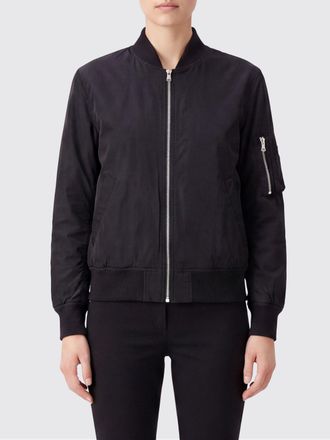 Semicouture Blouson bomber court en tissu technique avec poches passepoil&eacute;es