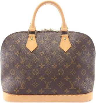 Louis Vuitton Sac &agrave; main Pre-owned Alma Monogram - Femme - Pre-owned - Brun - Taille: ONE Size