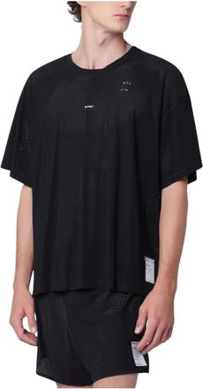 SATISFY Satisfy - Space-O Tee Shirt - Homme - Sport - Noir - Taille: L
