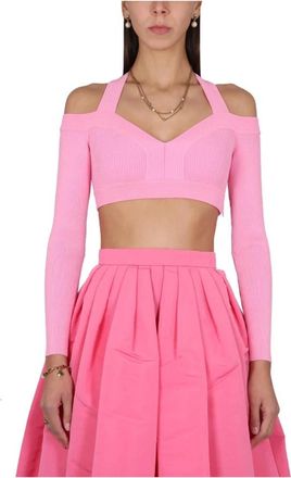 Alexander McQueen Damen, Oberteile, Rosa, MGr&ouml;&szlig;e