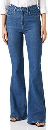Lee Femme Flare Body Optix Jean vas, Bleu (Jackson Worn Ax), 29W 31L EU