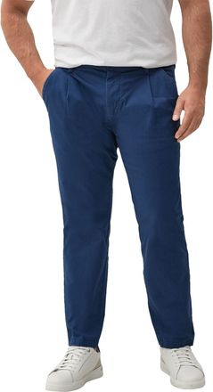 s.Oliver Big Size Mens Cino, Straight Leg, Blue, 38/34