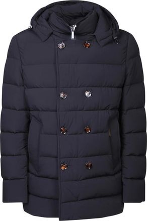 Moorer Homme, Manteaux, Bleu, Taille: S Florio-Kn Jacket