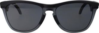 Oakley Homme, Accessoires, Noir, Taille: 55 MM Lunettes de Soleil Hybrid Frogskins
