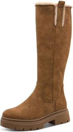 Marco Tozzi Bottes de neige longues pour femme 2-26628-45, NUT, taille 41 EU, Noix, 41 EU