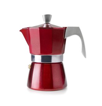 Ibili Express-Kaffeekocher Evva Red, 12 Tassen, 600 ml, Aluminiumdruckguss, für Induktionsherde geeignet