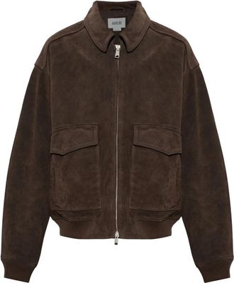 A Gold E Emil Wildlederjacke - - Jackets - Herren - Braun - M