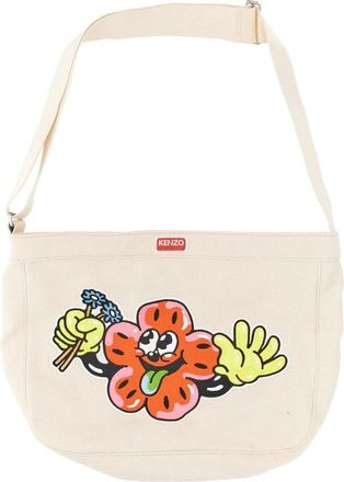 Kenzo Femme, Sacs, Rose, Taille: ONE Size Canvas Shoulder Bag