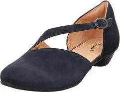 Think Damen Grace chromfrei gegerbte nachhaltige Halbschuhe, Water 8010