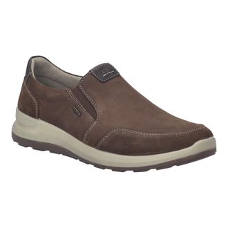 Josef Seibel Slipper JOSEF SEIBEL Marley 52, Herren, Gr. 43, braun kombiniert, Nubukleder, Veloursleder, Schuhe Slipper, Sneaker, Schlupfschuh mit wasserabweisende