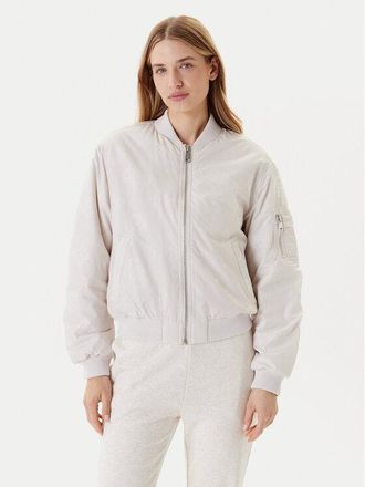 Guess Bomberjacke W5YL08 WHDK2 &Eacute;cru Regular Fit