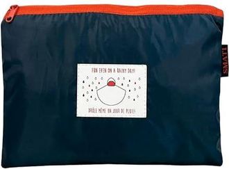 Smati Poncho de Pluie Imperméable avec Capuche, Cape de Pluie, Bandes Réfléchissantes devant et derrière, Voyage, Activité en Plein Air, Vélo, Moto, Randonn