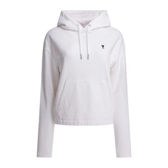 Ami Damen, Sweatshirts & Hoodies, Wei&szlig;, LGr&ouml;&szlig;e