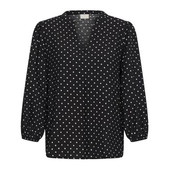 Kaffe Kcminda Bluse - - Blouses & Shirts - Damen - Schwarzk - S