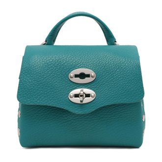 Zanellato Postina Leder Henkeltasche - - Bags - Damen - Gr&uuml;n - ONE SIZE
