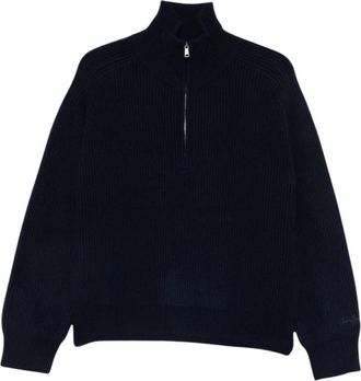 MC2 Saint Barth Pullover mit Rollkragen - - Knitwear - Damen - Blau - S