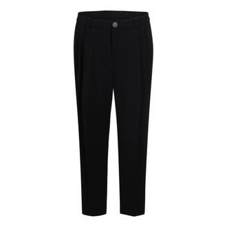 Vince Femme, Pantalons, Noir, Taille: 44 FR Pantalon Cr&ecirc;pe Jambe Large