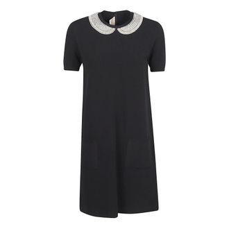 Valentino Garavani Femme, Robes, Noir, Taille: 40 FR Shirt Robes