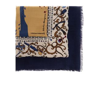 Ferragamo Foulard Palazzo - Femme - Accessoires - Multicolore - Taille: ONE Size