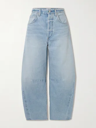 Citizens Of Humanity Jean Large Taille Haute Effilé Horseshoe - Bleu